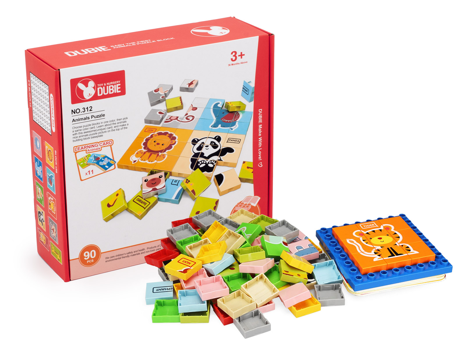 Set construcții Wange – puzzle cu animale – Cadouri fantastice